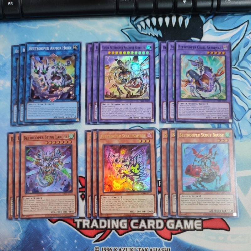 Jual Yugioh AE Core Deck Beetrooper CR05 original | Shopee Indonesia