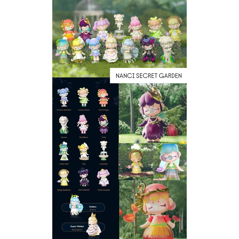 Jual Nanci Secret Garden Blindbox Ready stock original rolife | Shopee ...