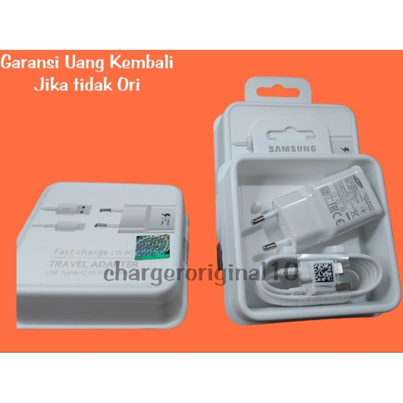 Jual samsung Casan A24 samsung Charger A35 15W Type C Charger samsung ...