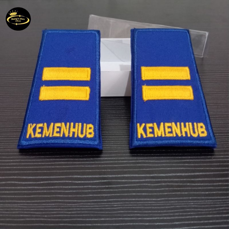 Jual Pangkat Kemenhub Bordir Golongan 3B | Atribut Dishub | Atribut ...