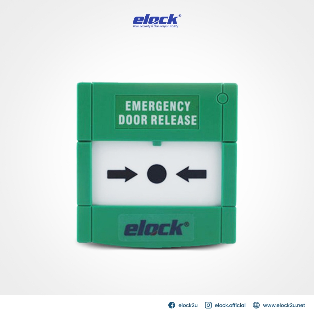 Jual ELOCK | Resettable Emergency Door Release | For Access Control ...