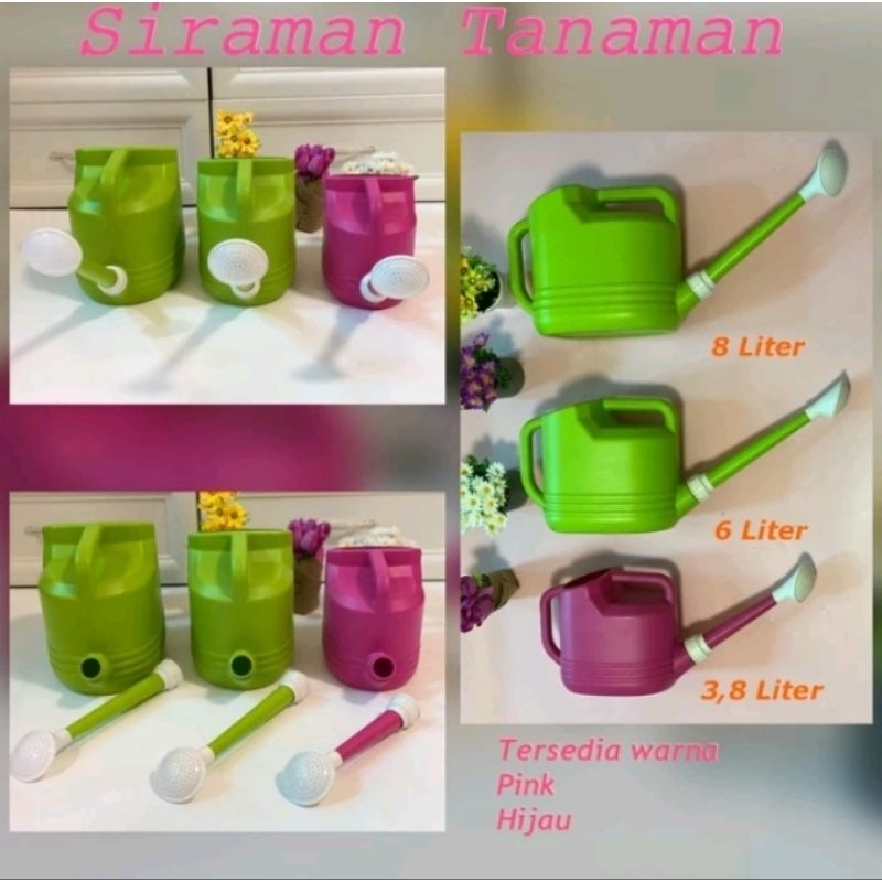 Jual Pot siram Tanaman Gembor Air Ukuran 3,8 liter , 6 liter dan 8 ...