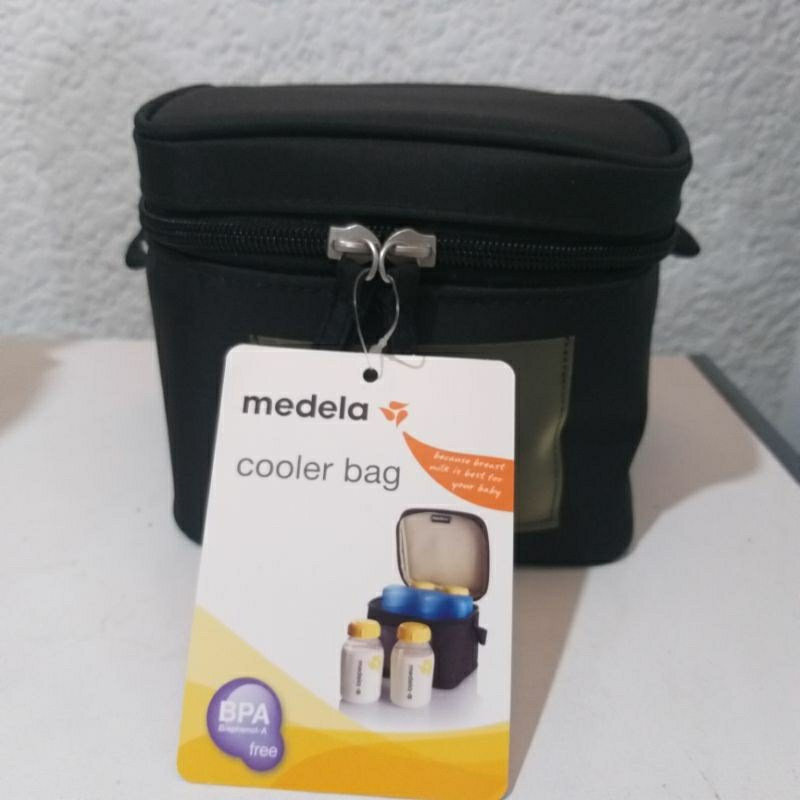 Jual Medela Cooler Bag + 4 botol + Coolling Element Cooler Bag Tas Penyimpanan ASI | TAS ASI ...