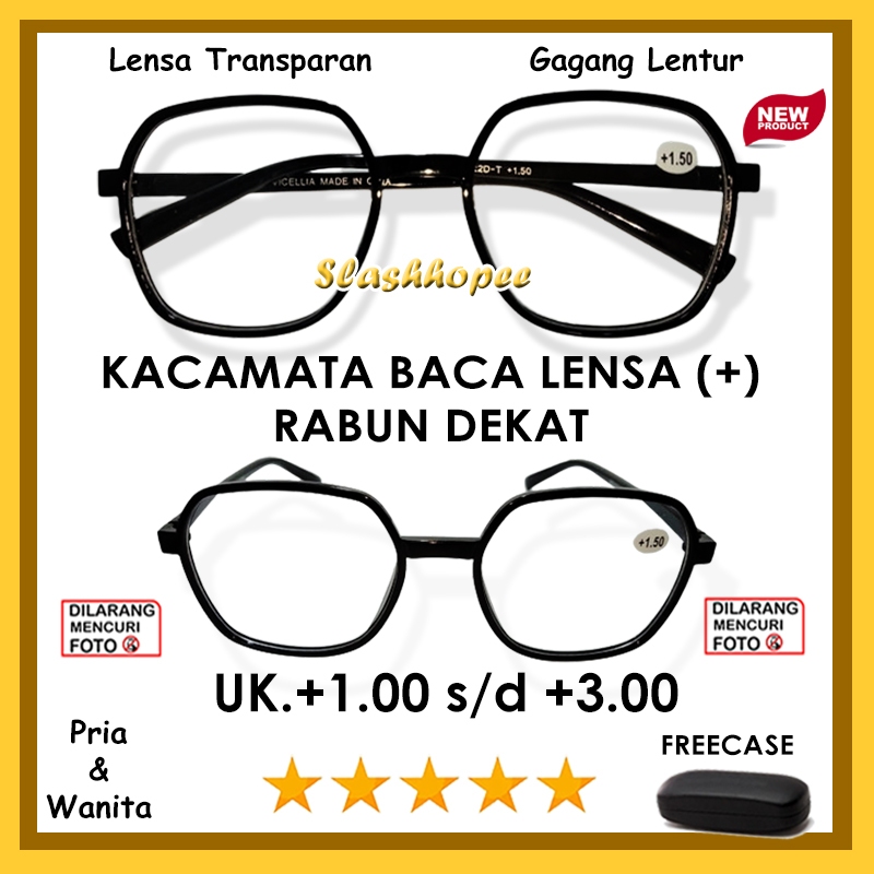 Jual Kacamata Terbaru - Kacamata Model Hexagonal Lensa Rabun Dekat ...