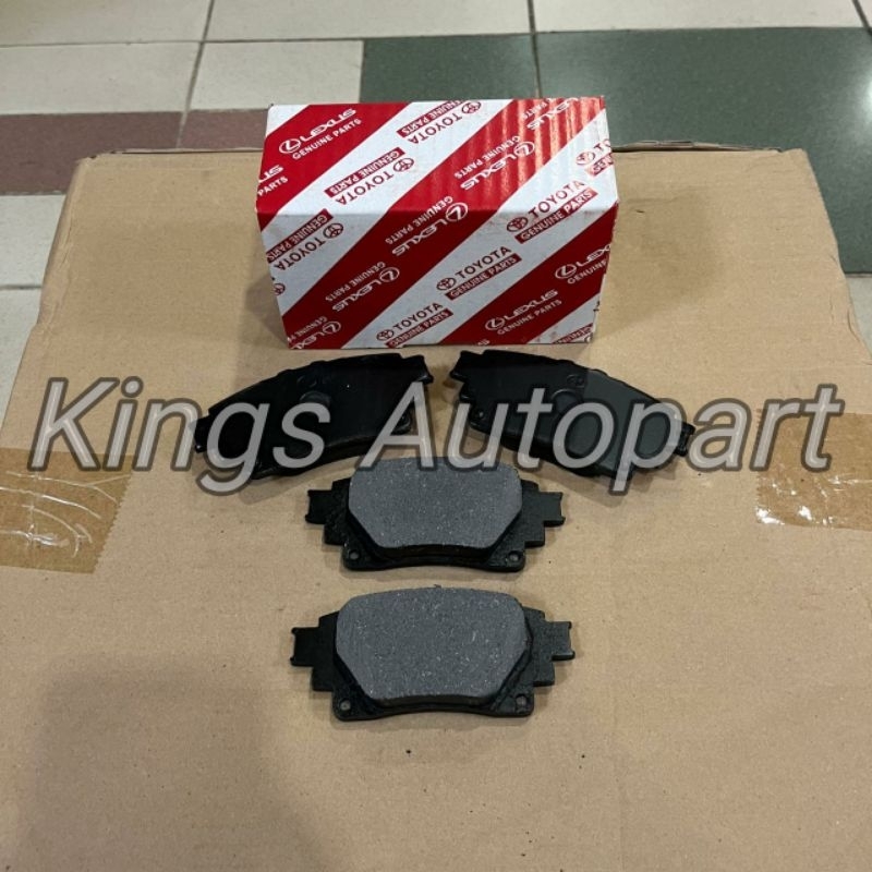Jual Brake Pad Kampas Rem Belakang Toyota Corolla Altis 2019Up Yaris ...