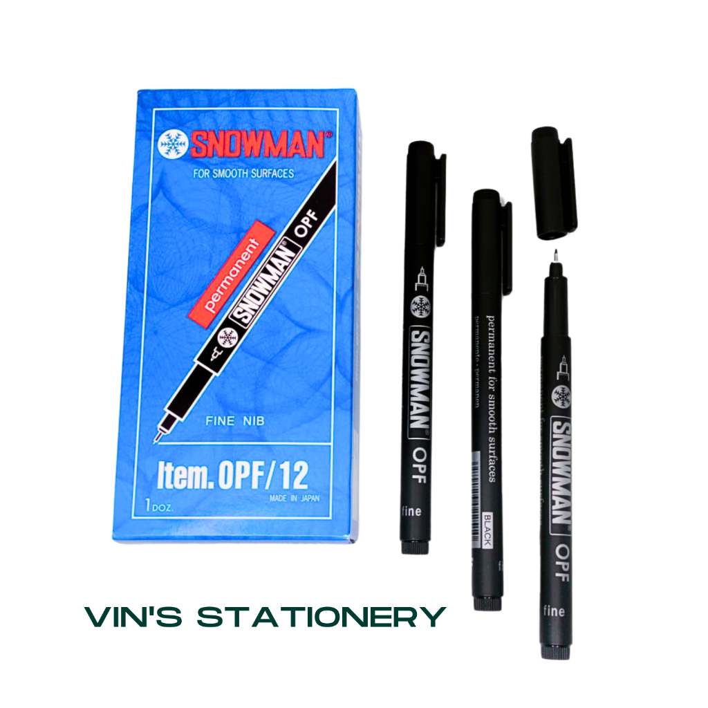 Jual SNOWMAN SPIDOL PERMANENT OPF PER SATUAN | Shopee Indonesia