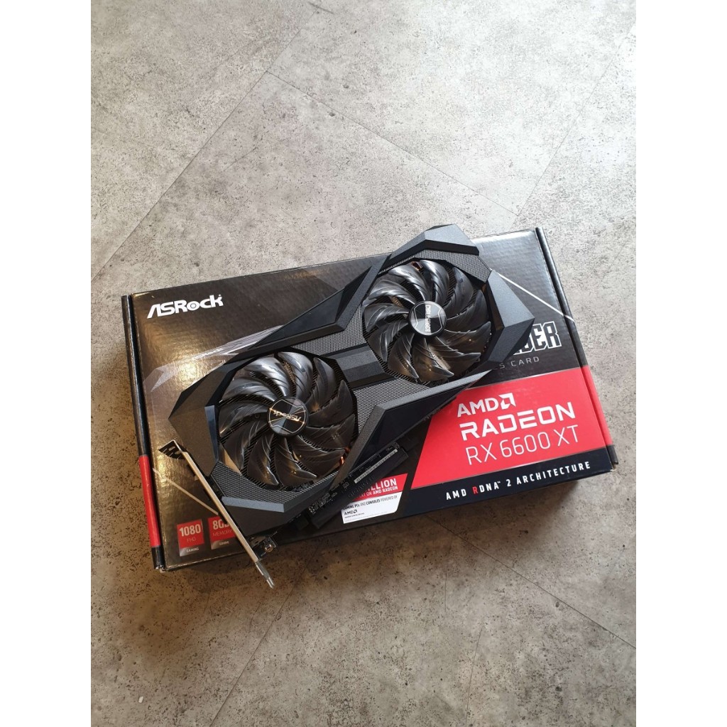 Jual ASROCK RX 6600 XT CHALLENGER D 8GB GDDR6 128BIT RADEON VGA ...