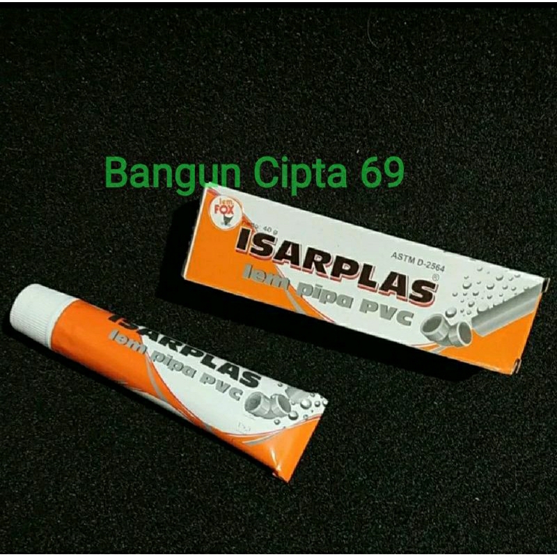 Jual isarplas Lem pipa pvc /isarplas tube 40gr / lem pipa paralon odol | Shopee Indonesia