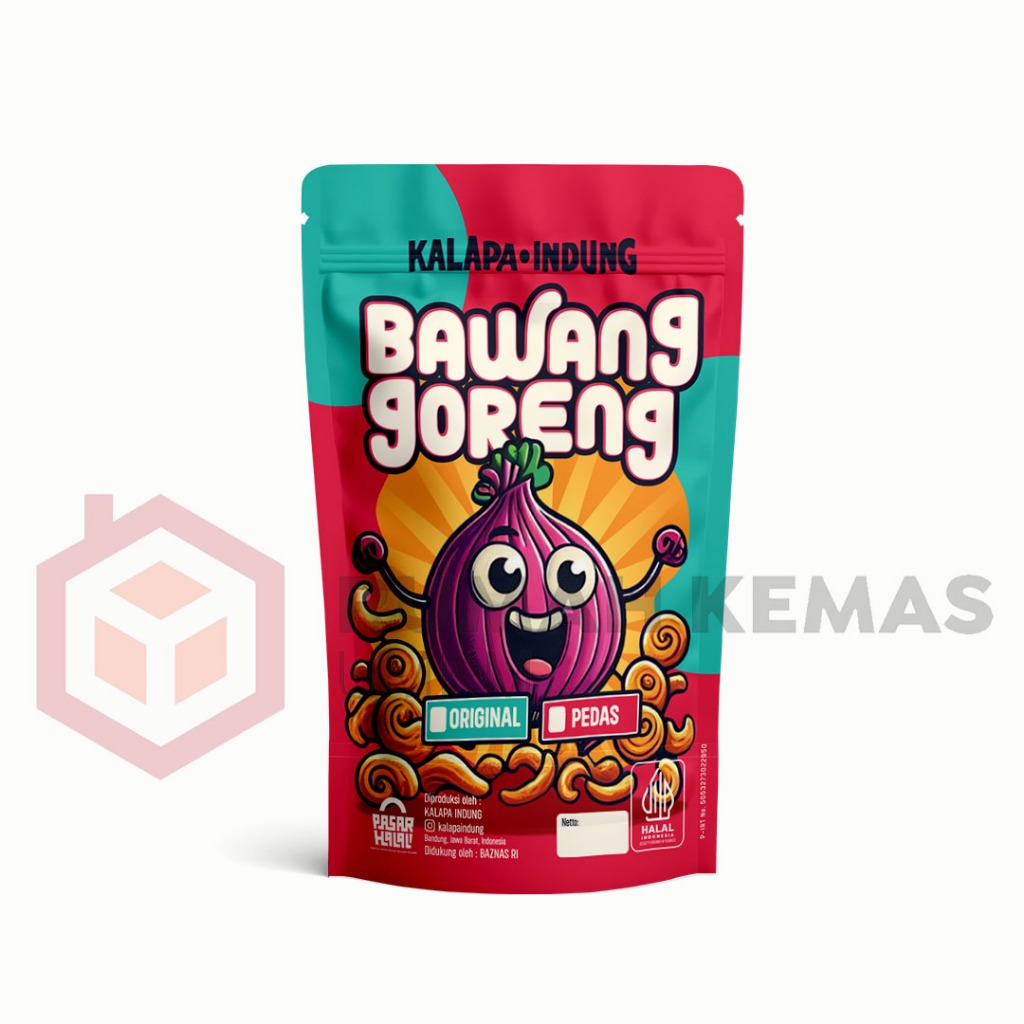 Jual Standing Pouch Metalize Kalapa Indung Serundeng kelapa | Shopee ...