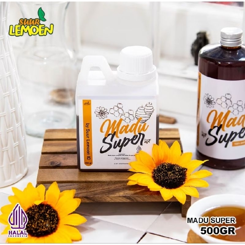 Jual Madu Asli Premium Madu Hutan Super 350 gram dan 500 gram Madu ...