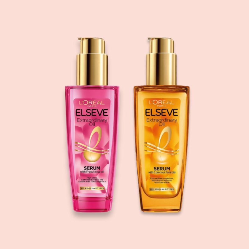 Jual LOREAL ELSEVE / ROSE OIL / RICH OIL / 100ML / VITAMIN RAMBUT BAGUS ...