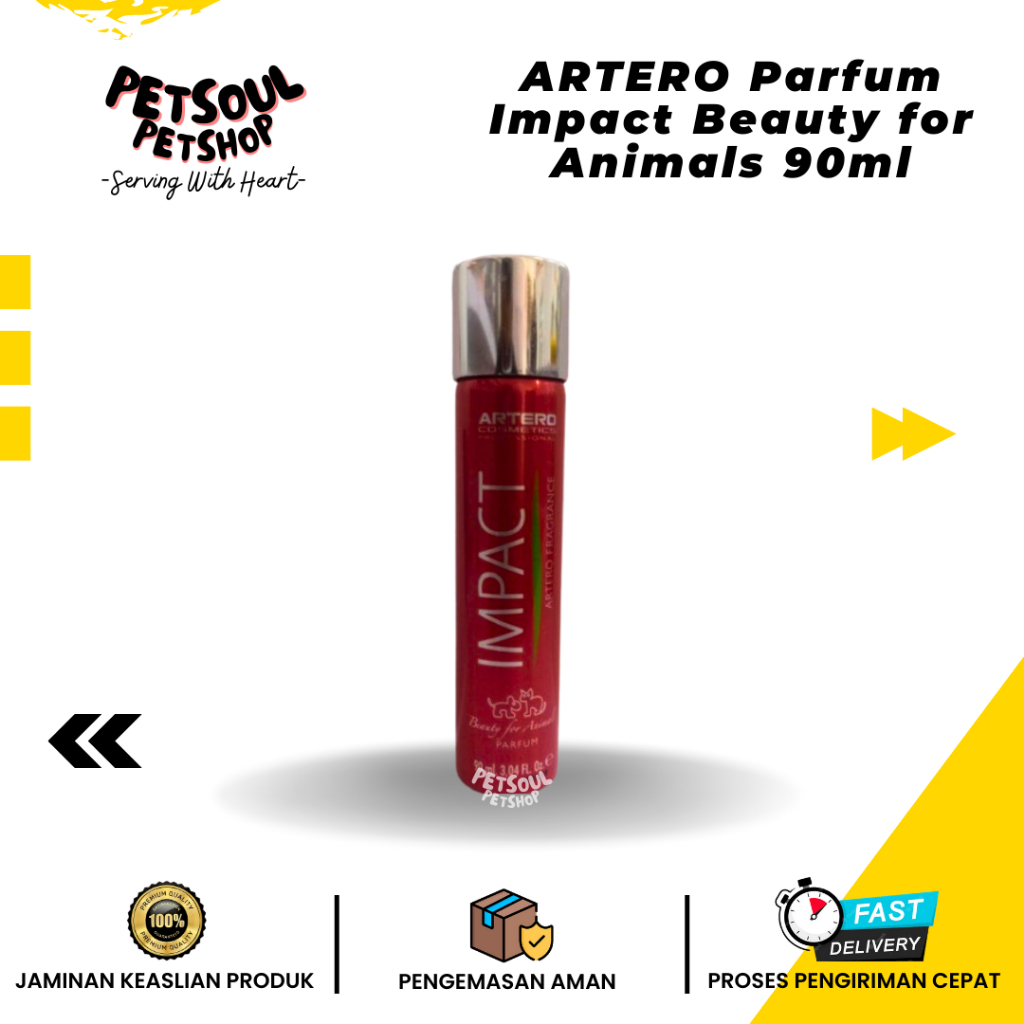 Jual ARTERO Parfum Impact Beauty for Animals 90ml / parfum anjing kucing | Shopee Indonesia