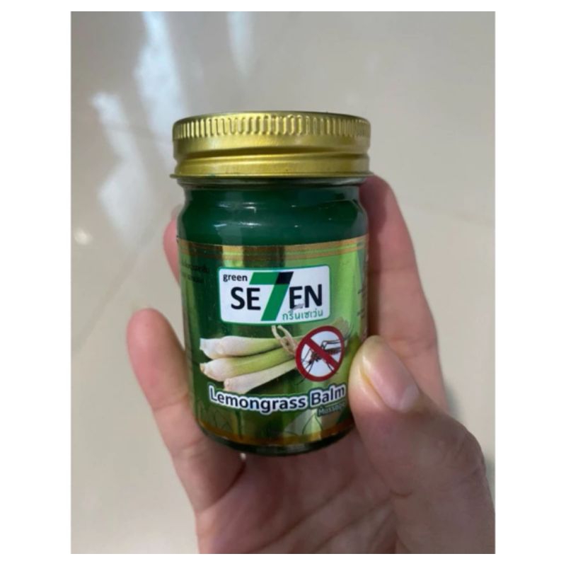Jual SE7EN green seven lemongrass balm 15 gram | Shopee Indonesia