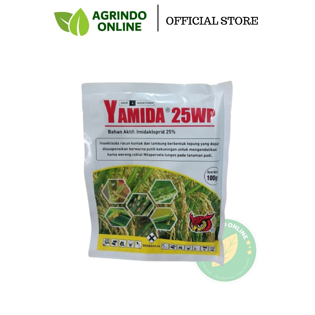 Jual Insektisida Yamida 25WP 100gram | Shopee Indonesia