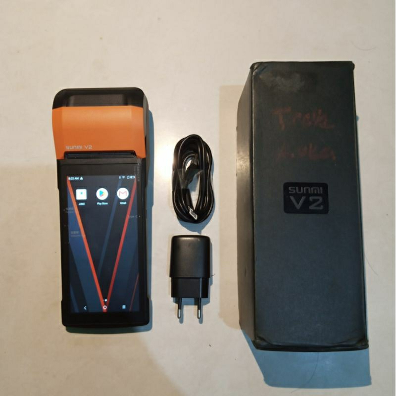 Jual Sunmi V2 Bekas Sudah Unlock Playstore POS Kasir Android PPOB | Shopee Indonesia