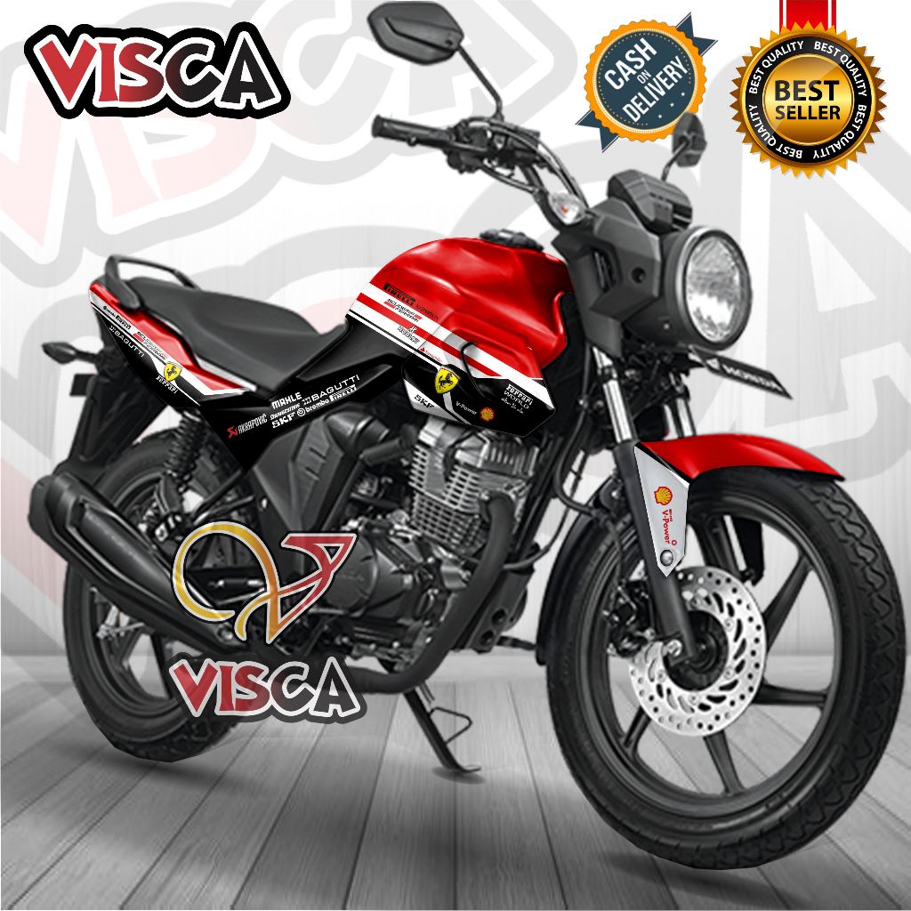 Jual Decal CB 150 Verza Full Body Variasi Stiker CB 150 Verza Full Body ...