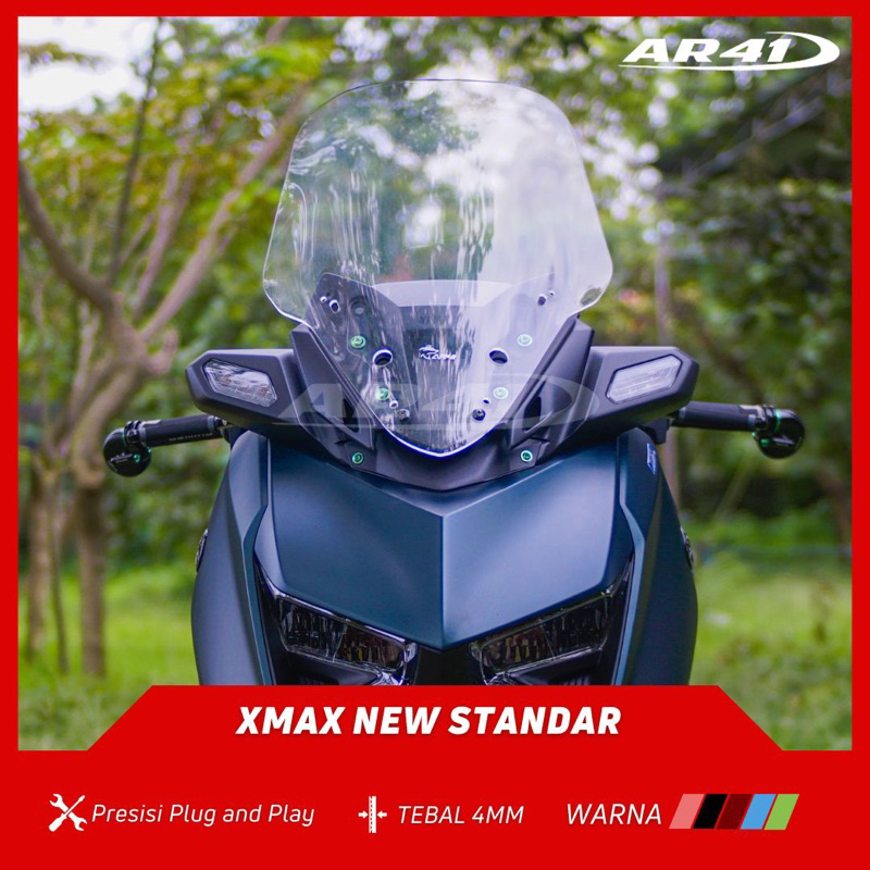 Jual Windshield XMAX new 2023, Visor XMAX new 2023 , Kaca depan XMAX ...
