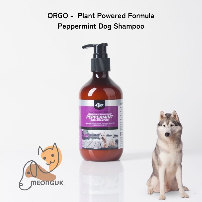 Jual ORGO - Plant Powered Formula Peppermint Dog Shampoo | Shopee Indonesia