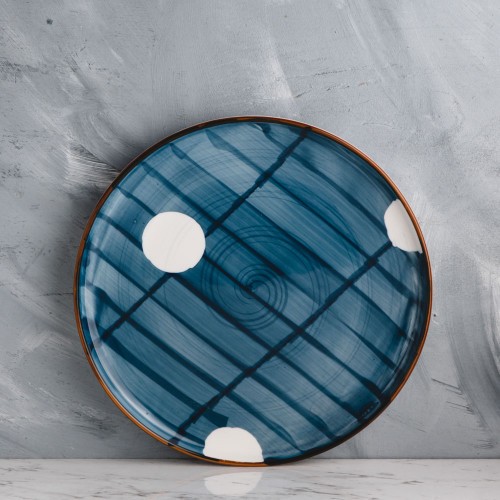 Jual Brewsuniq - Meiji Blue Blossom Dinnerware Series - Piring Mangkok ...