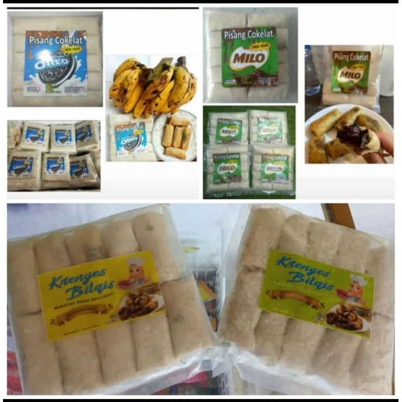 Jual Bilqis Piscok Lumer Frozen isi 10 aneka rasa | Shopee Indonesia