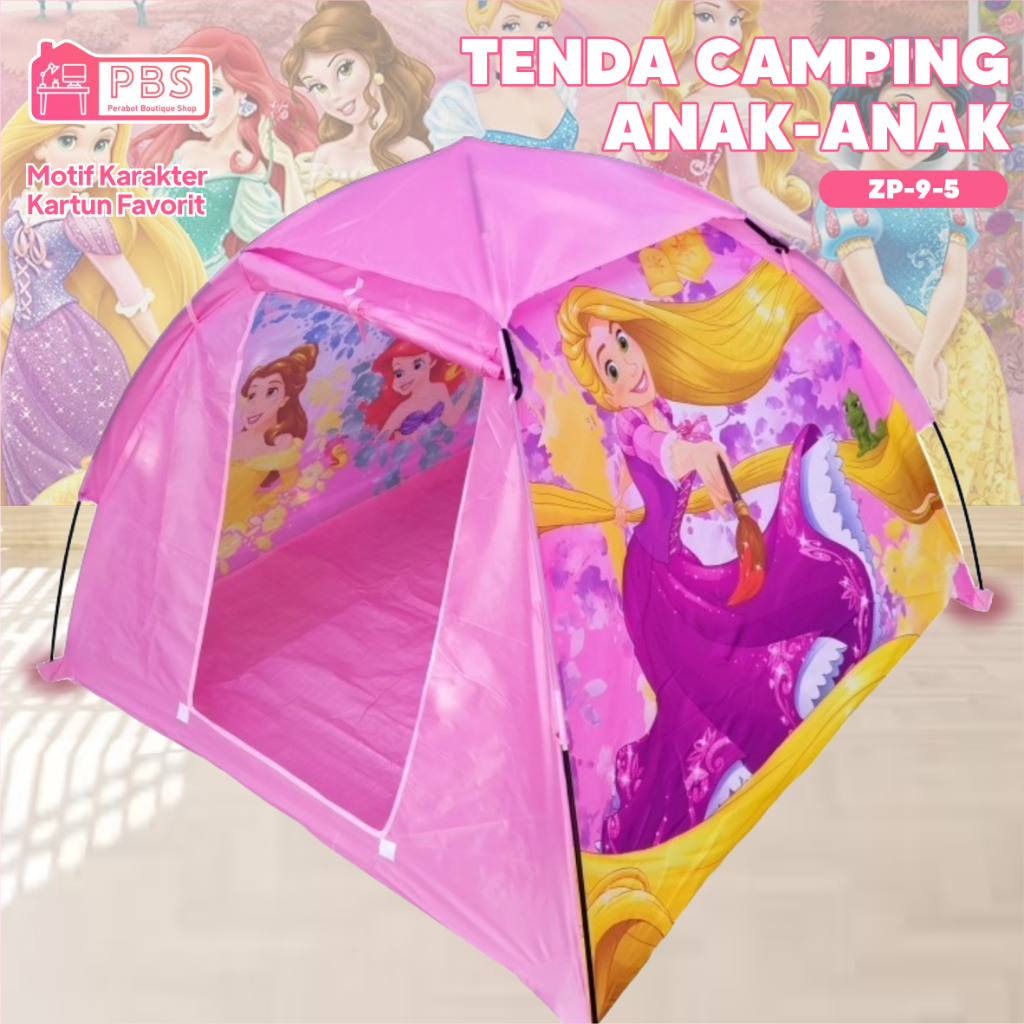 Jual PERABOT Tenda Kemping Anak Motif Karakter Tenda Outdoor | Shopee ...