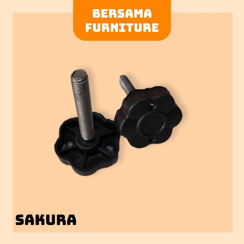 Jual Baut sakura / baut sandaran divan / aksesoris divan spring bed ...