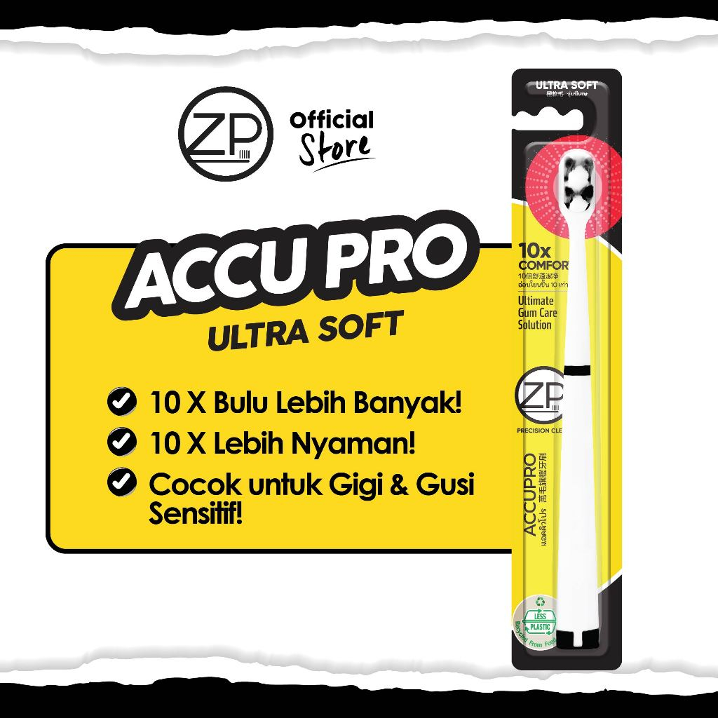 Jual ZP Toothbrush Accupro Ultra Soft | Shopee Indonesia