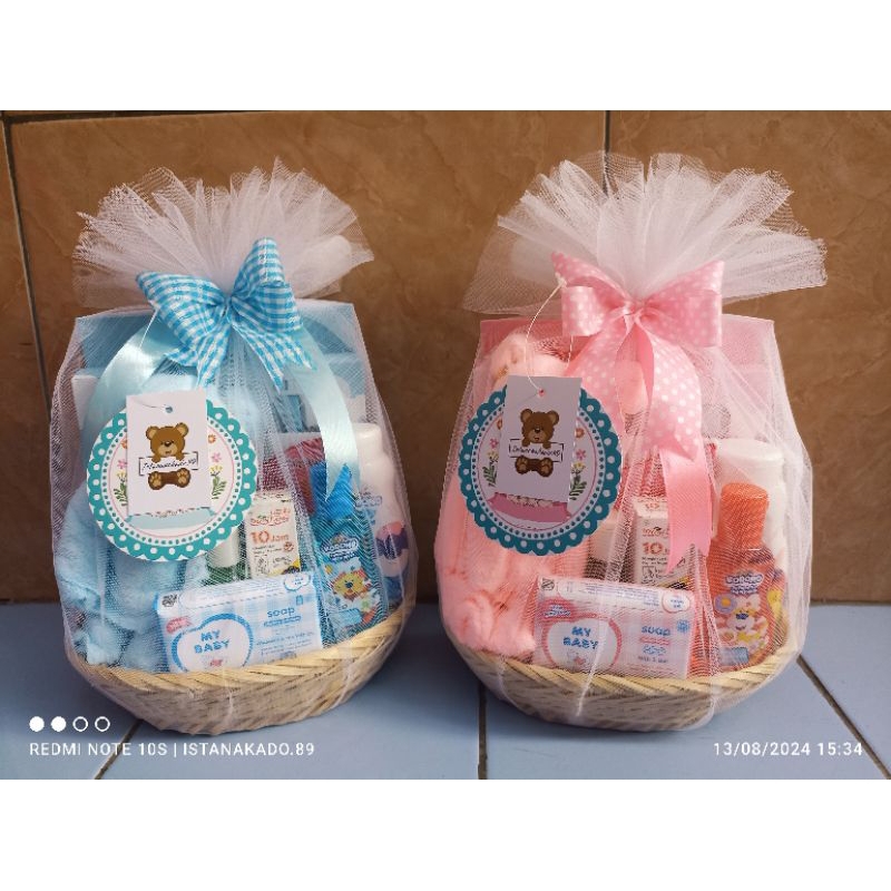 Jual ready MINI parcel bayi hampers bayi kado kelahiran bayi | Shopee ...