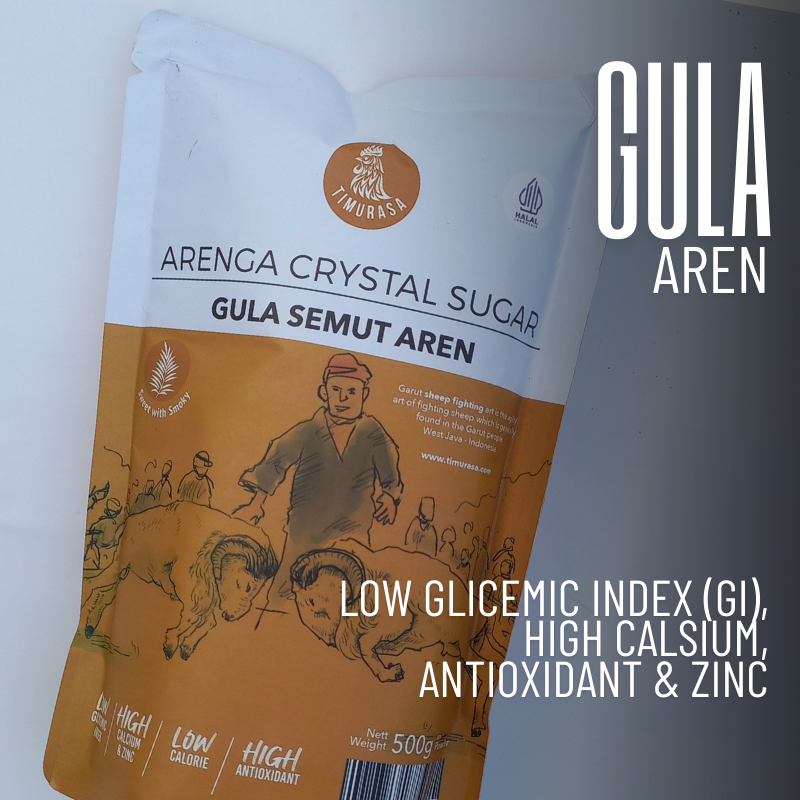 Jual Gula Aren Bubuk Premium Asli Timurasa - Crystal Arenga Sugar 500g ...