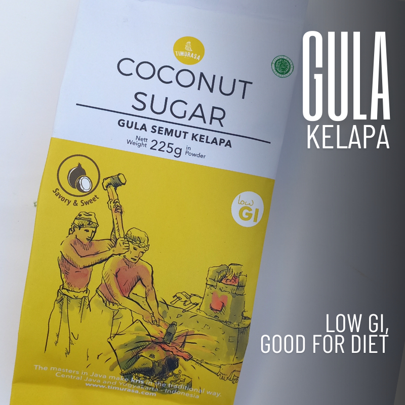 Jual Gula Kelapa Bubuk Premium Asli Timurasa - Crystal Coconut Sugar 225g Manis Alami Low GI ...
