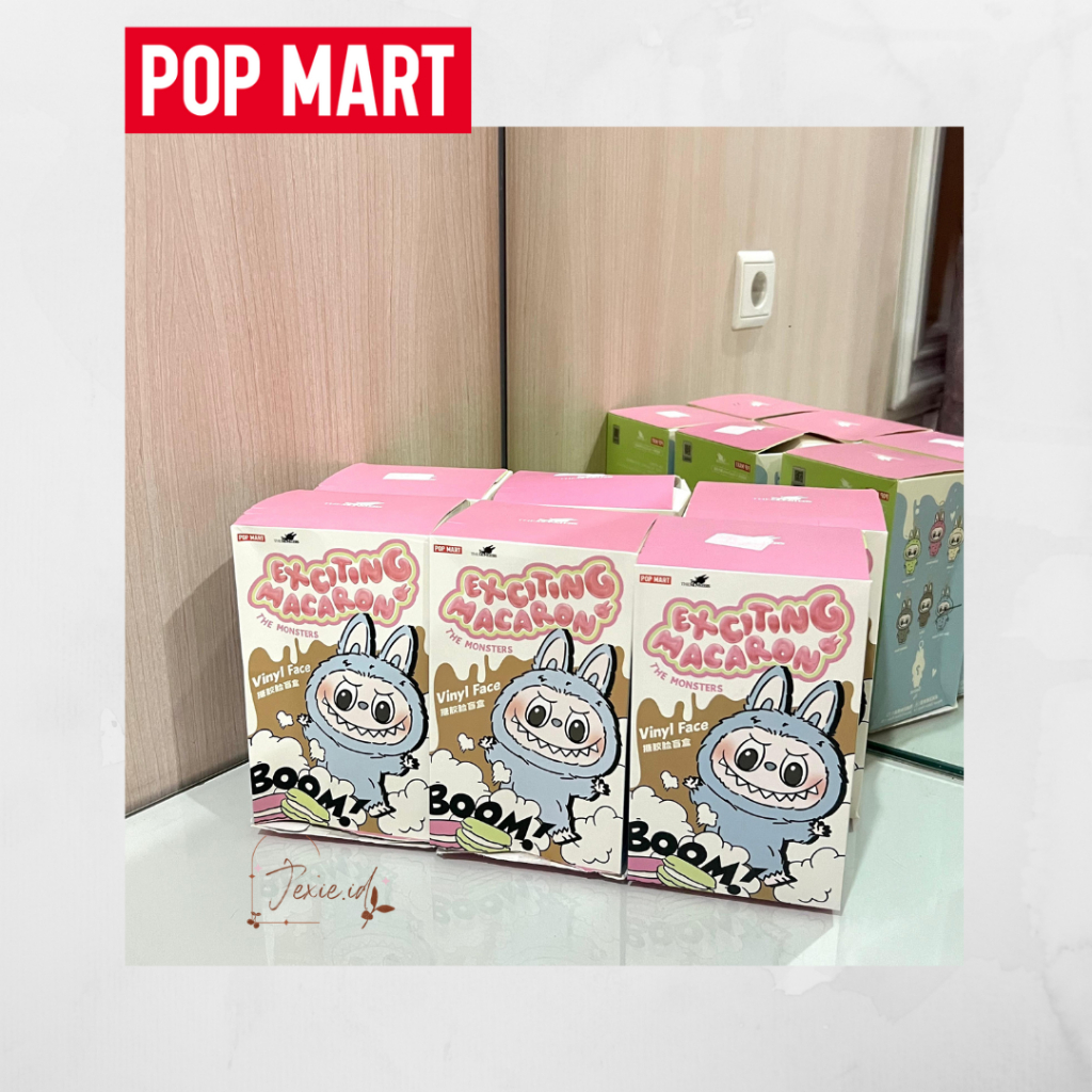 Jual [READY INSTANT]POPMART LABUBU THE MONSTER EXCITING MACARON V1 ...