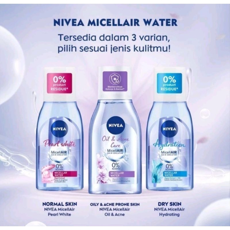 Jual Nivea Micellar Water 125 ml | Shopee Indonesia