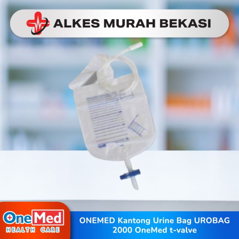 Jual ONEMED UROBAG Kantong Urine Bag 2000 OneMed t-valve | Shopee Indonesia