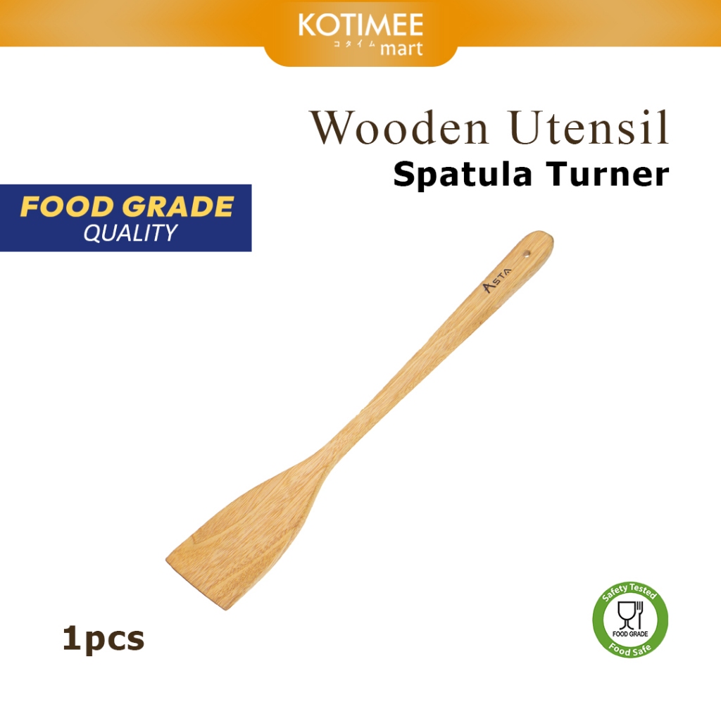 Jual Spatula Kayu Sutil Masak Food Grade Mahoni | Shopee Indonesia