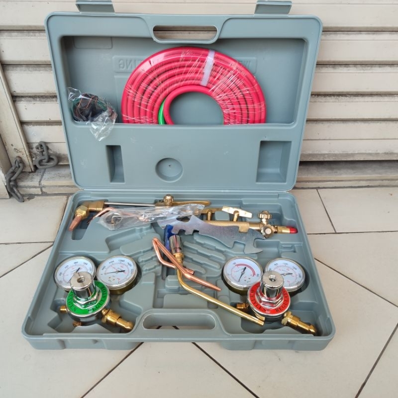 Jual Alat Las Cutting Set welding Cutting set oxigen and acetylyne ...