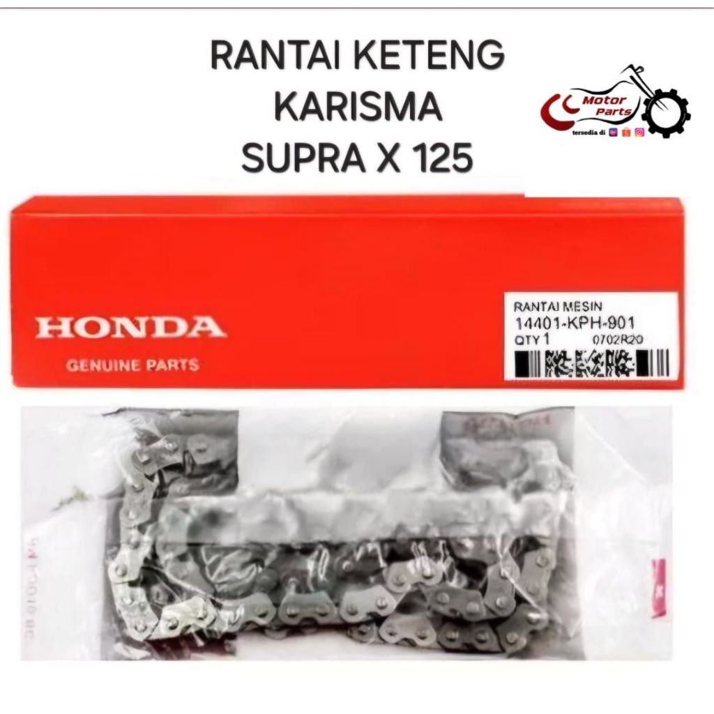 Jual RANTAI KETENG TIMING KARISMA SUPRA X 125 ORIGINAL | Shopee Indonesia