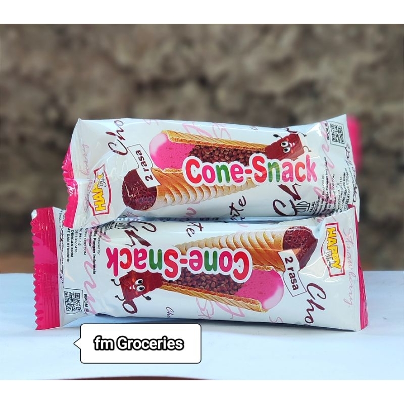 Jual Happy Time Cone Snack isi 10 pack | Shopee Indonesia