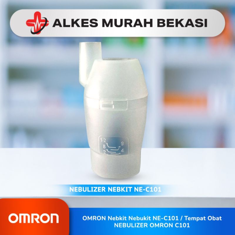 Jual OMRON Nebkit Nebukit NE-C101 / Tempat Obat NEBULIZER OMRON C101 ...