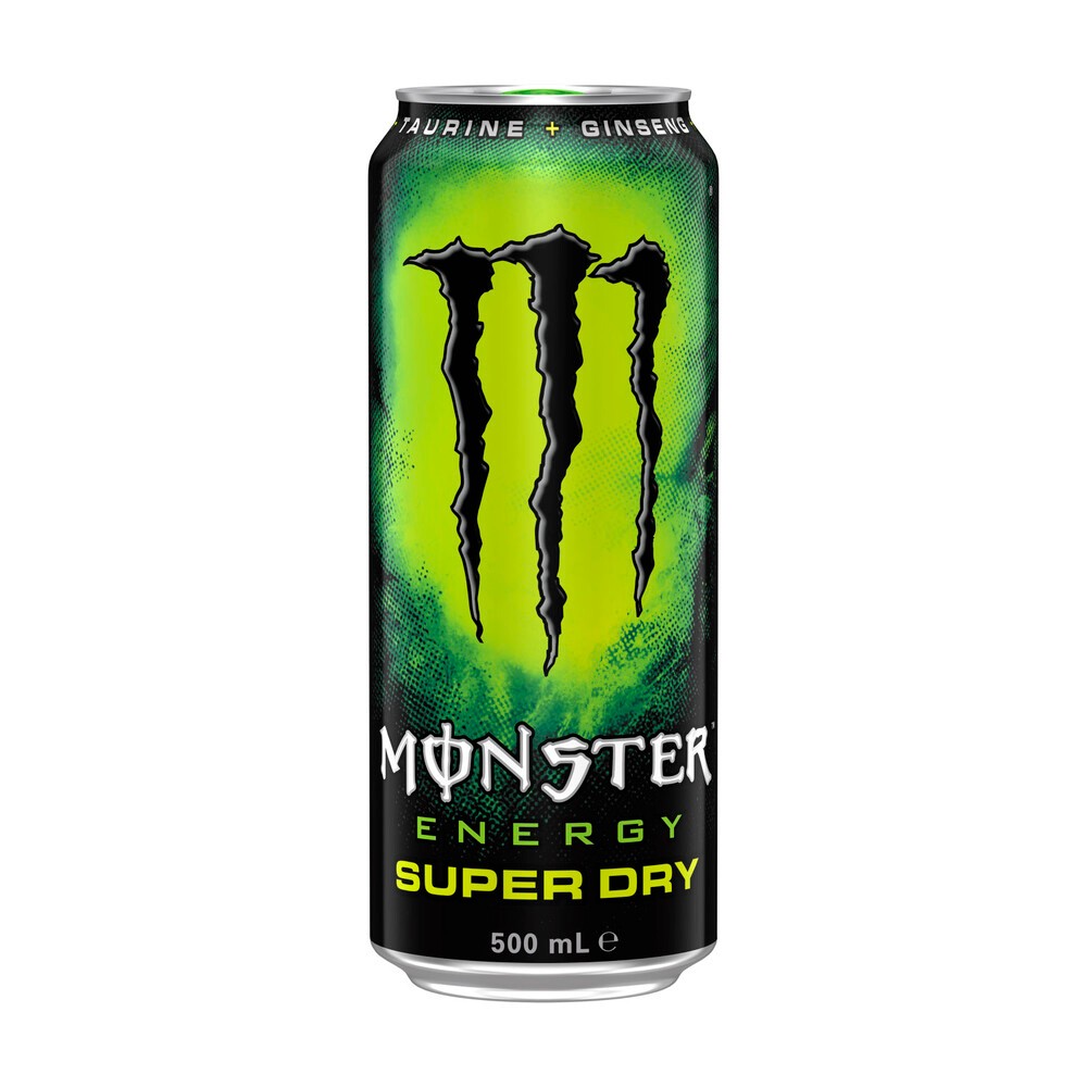 Jual Monster Energy Drink Super Dry | 500mL Australia | Shopee Indonesia