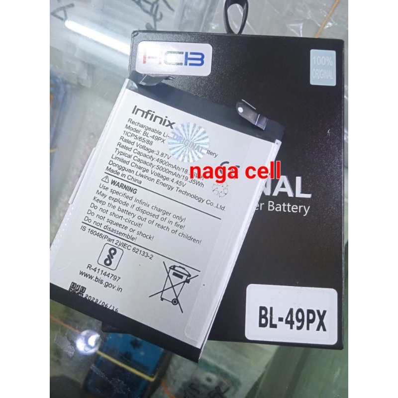 Jual battery batre baterai Infinix GT 10 PRO X6739 BL-49PX BL49PX ...
