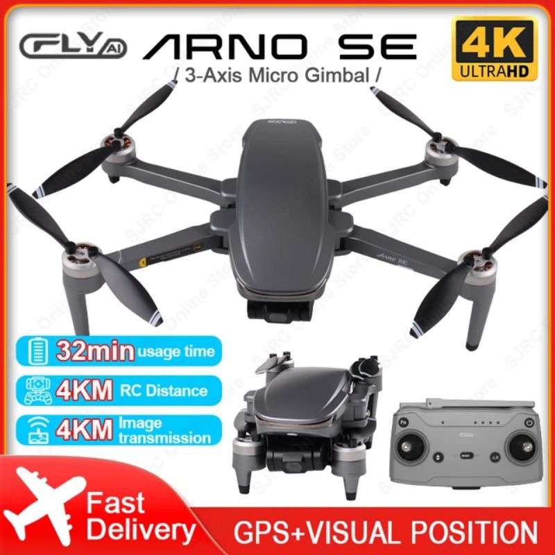 Jual CFLY ARNO SE 4K PROFESSIONAL DRONE 3 AXIS GIMBAL SONY CMOS SENSOR CAMERA | Shopee Indonesia