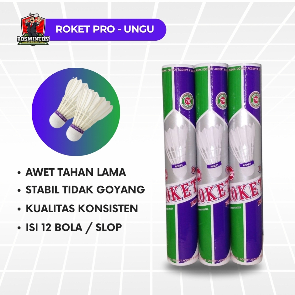 Jual ROKET All Varian Shuttlecock Kok Badminton Bulu Tangkis | Shopee ...