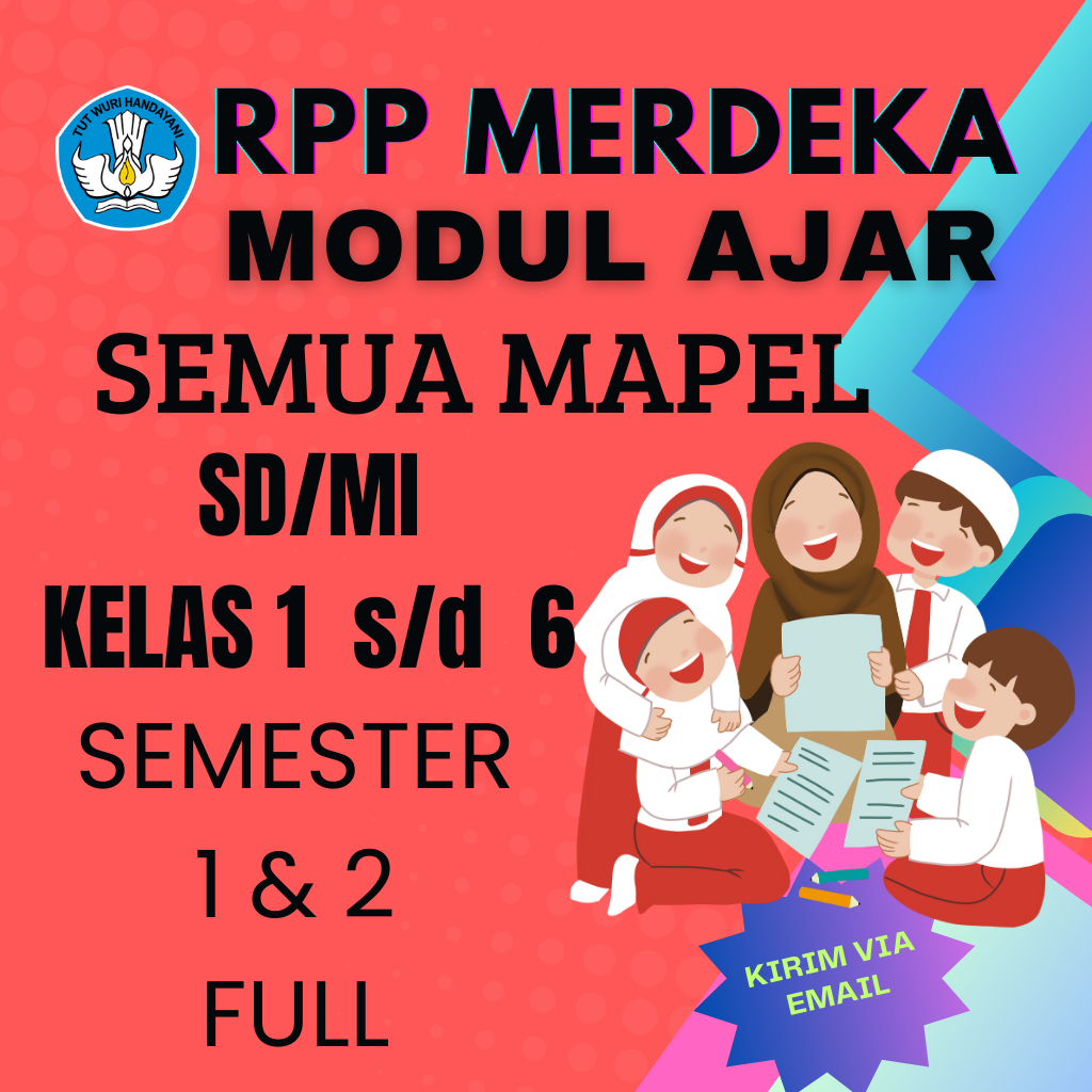 Jual Modul Ajar SD/MI Kelas 1 sampai 6 Kurikulum Merdeka Lengkap | Shopee Indonesia