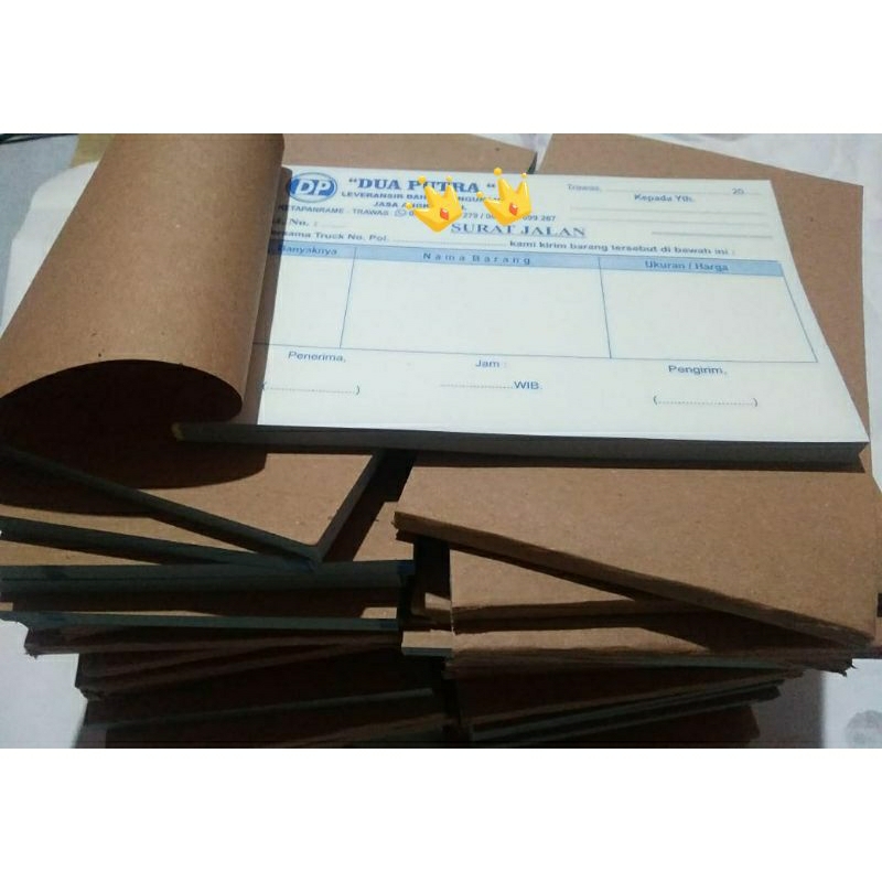 Jual NOTA SURAT JALAN RANGKAP 2 PLY BAHAN KERTAS NCR 1 RIM (20 JILID ...