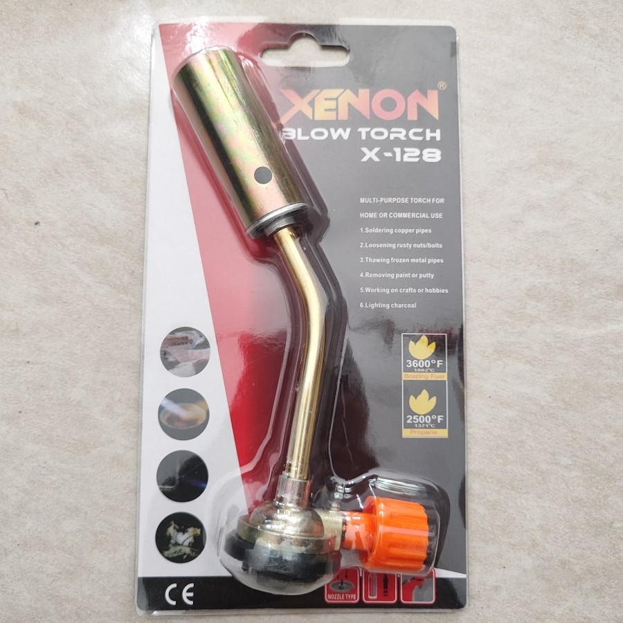 Jual XENON X-128 Blow Torch Kuningan - Kepala Gas Pemantik Api Las ...