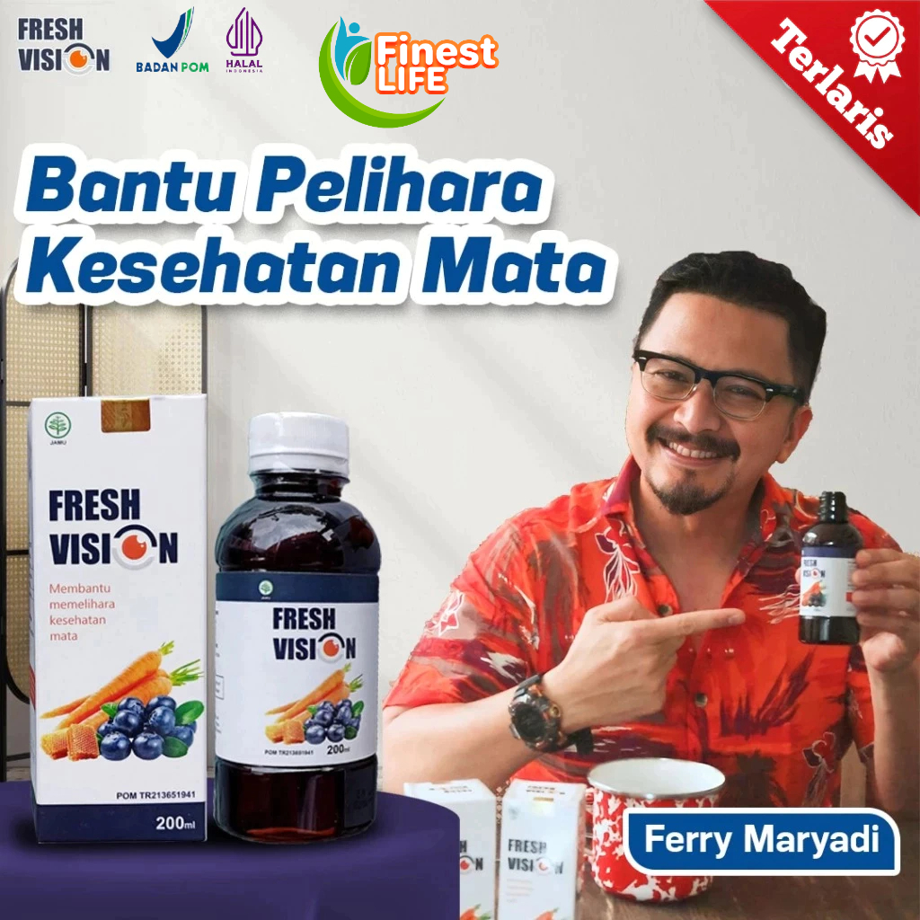 Jual Fresh Vision - Multivitamin Atasi Mata Merah Kurangi Minus ...