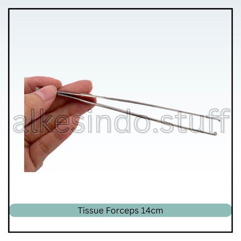 Jual Pinset Chirurgis 14 cm Tissue Forceps Stainless | Sirurgis Pincet ...