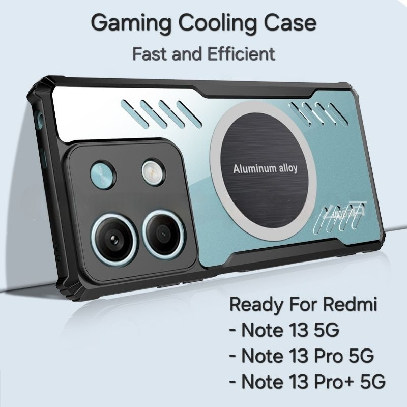 Jual Case Cooling Redmi Note 13 4G 5G / Note13 Pro 4G 5G / 13 Pro+ 5G ...