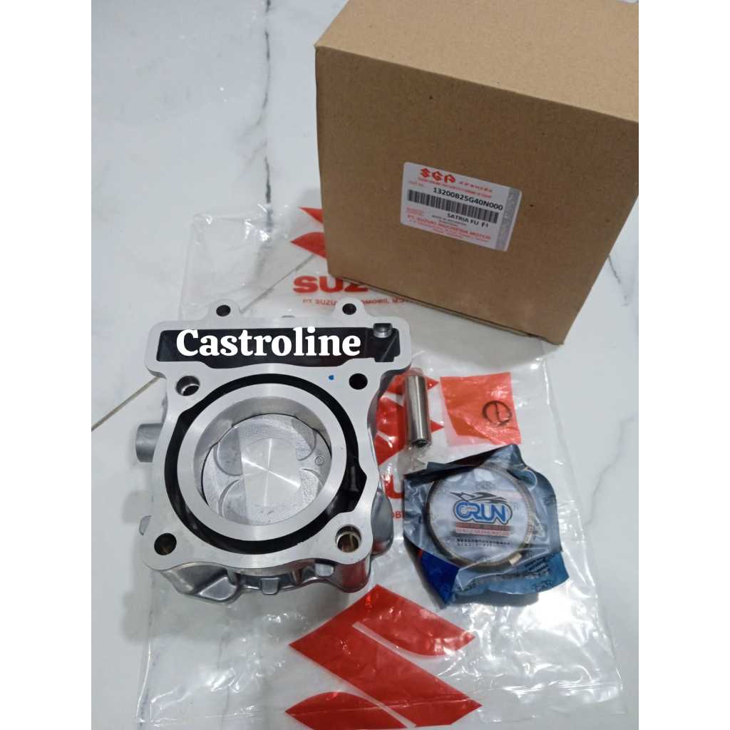 Jual RAIDER FU 150 FI BLOK SEHER KOMPLIT MOTOR F1 SATRIA GSX INJEKSI ...