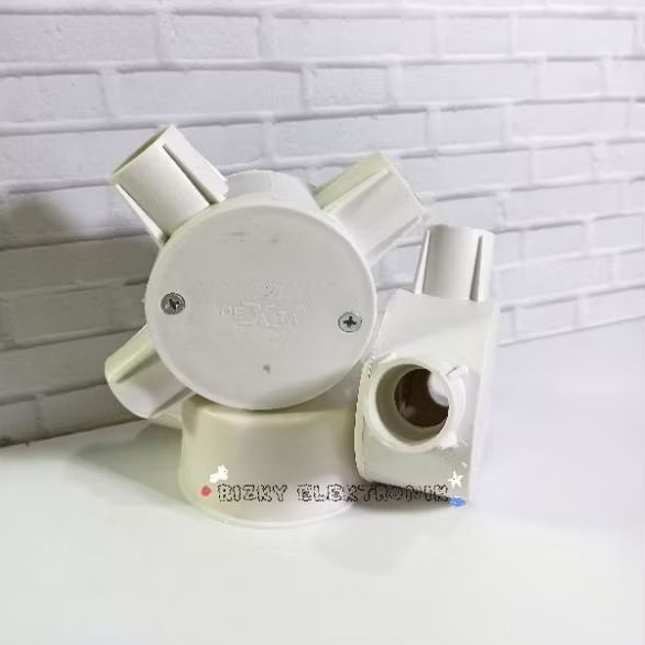 Jual T Dos Putih Cabang 3 Te Dus 20mm 20 mm DEXTA DX-114 | Shopee Indonesia